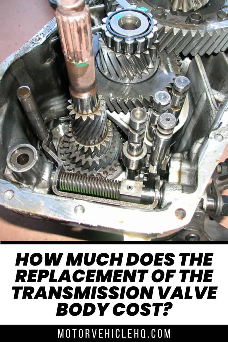 How Much Does the Replacement of the Transmission Valve Body Cost ...