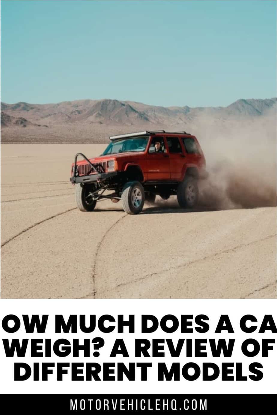 How Much Does A Car Weigh? A Review Of Different Models - Motor Vehicle HQ